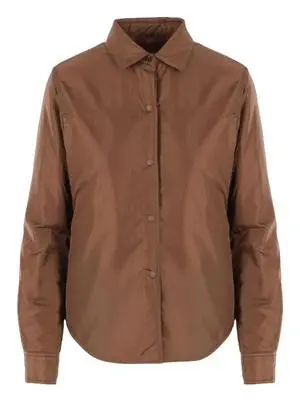 Aspesi Padded Shirt Jacket - Brown
