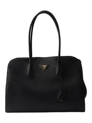 Prada Leather Tote Bag - Black