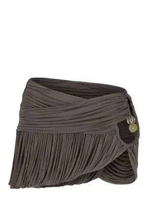 Christopher Esber Christopher Esber Mini Bubble Skirt Black