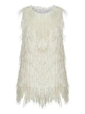 CO Co Fringe Sleeveless Top