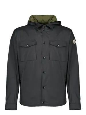 Moncler Chirano Hooded Jacket With Removable Sleeveless Vest - Black
