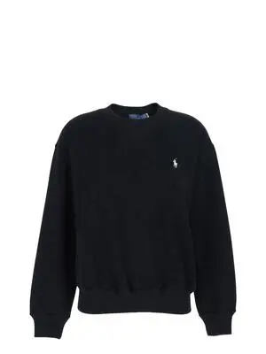 Polo Ralph Lauren Polo Ralph Lauren Logo Crewneck Sweatshirt Black