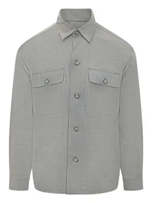 Hugo Boss Carper Overshirt - Gray
