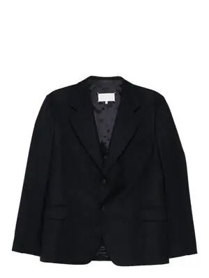 MAISON MARGIELA Single-breasted Blazer - Black