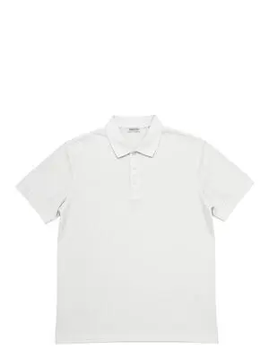 Burberry Short-sleeve Polo Shirt - White