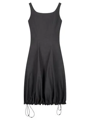 Coperni Tailored Balloon Dress - Grey