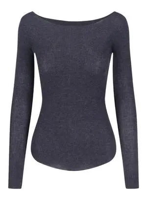 Isabel Marant Étoile Izzie Boat Neck Jumper - Black
