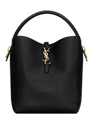 Saint Laurent Le 37 Supple Bucket Bag - Black