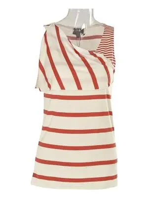 Emporio Armani Striped Detail Vest - White