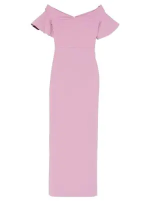 Solace Solace Cielo Maxi Dress With Ruffled Sleeves No