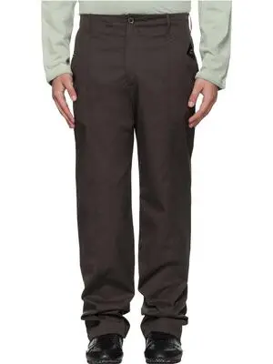 KIKO KOSTADINOV KIKO KOSTADINOV Slim-Fit Straight Leg Pants With Belt Loops