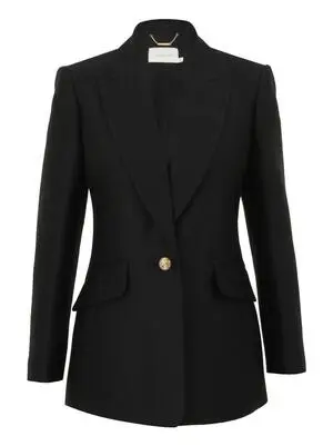 ZIMMERMANN Zimmermann Single-Button Notched Lapel Blazer