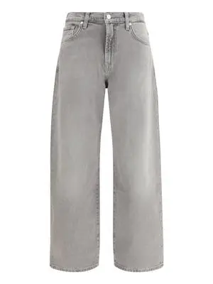 7 For All Mankind Bonnie Baggy Jeans - Gray