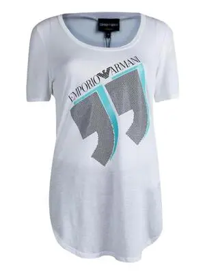 Emporio Armani Logo Detail T-shirt - Gray