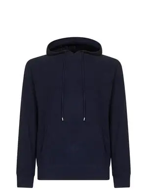 MC2 SAINT BARTH Hooded Raglan Sweater - Blue