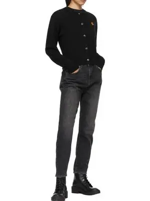 KENZO Kenzo Tiger Embroidered Cardigan