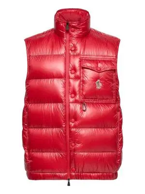 Moncler Uychi Foldable Down Vest - Red