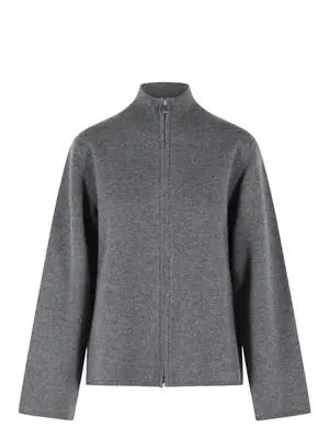 Loulou De Saison Long-sleeved Knitted Cardigan - Gray
