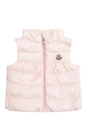 Moncler Quilted Down Vest - Soft Pink