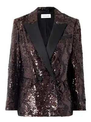 Veronica Beard Sevyn Sequined Double-breasted Blazer - Multi-color