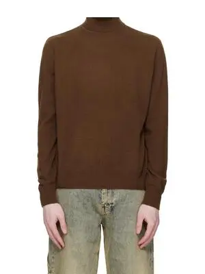 ENTIRE STUDIOS Long Sleeve Turtleneck Jumper - Cedar