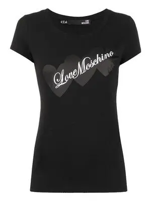 Moschino Printed T-shirt - Black