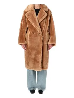 STAND STUDIO Biba Coat - Brown
