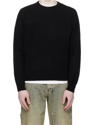 ENTIRE STUDIOS Long Sleeve Crewneck Jumper - Black