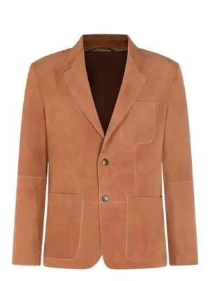 Canali Patch Pocket Blazer - Brown