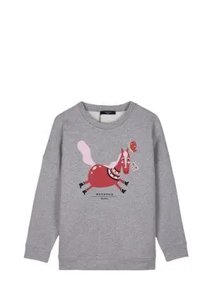 Max Mara Long-sleeved Sweatshirt - Gray