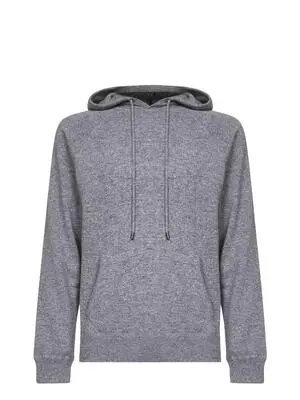 MC2 SAINT BARTH Drawstring Hooded Sweater - Grey