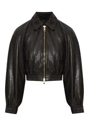 ALLSAINTS Anouk Leather Jacket - Brown