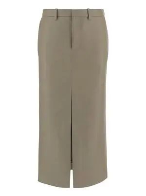THE FRANKIE SHOP The Frankie Shop Slit Midi Skirt