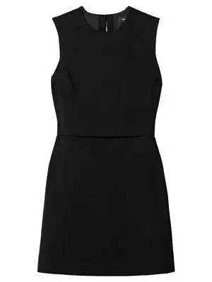 Theory Tiered Mini Dress - Black