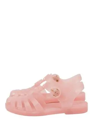 Gucci Double G Jelly Sandals - Pink