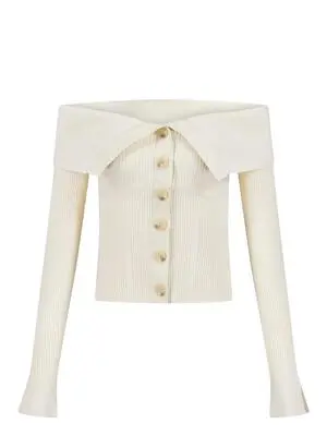 ZIMMERMANN Zimmermann Rebellion Bandeau Knitted Cardigan