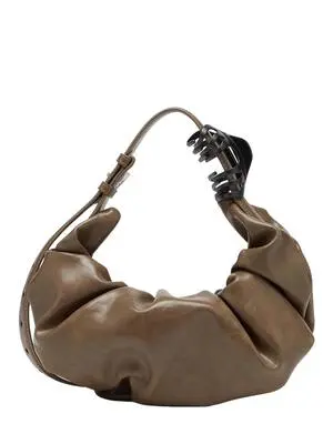 DIESEL® Small Grab-d Shoulder Bag - Brown