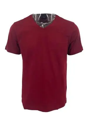 HUGO BOSS V-neck Short-sleeved T-shirt