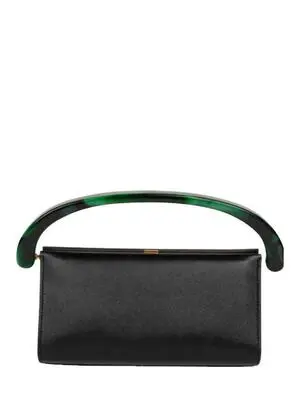 Dries Van Noten Top Handle Shoulder Bag - Black