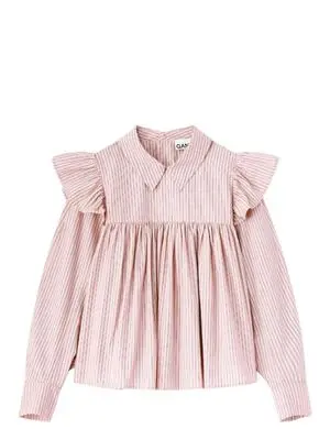 GANNI Frill Blouse - 868