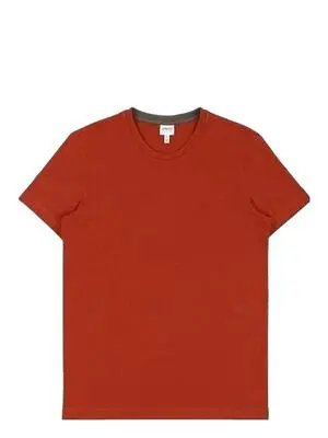 Emporio Armani Round-necked T-shirt - Red