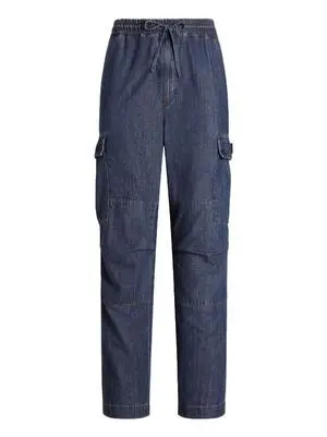 Dolce & Gabbana Drawstring Cargo Jeans - Blue