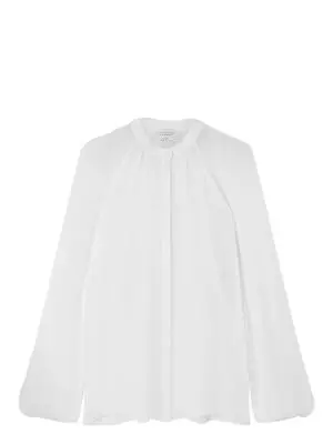 GABRIELA HEARST Gabriela Hearst Gian Silk Chiffon Blouse