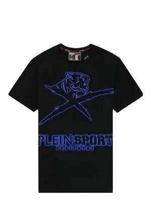 Philipp Plein T-shirt With Round Neck And Short Sleeves - Black