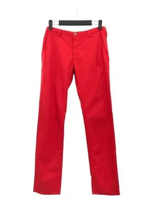 Hugo Boss Straight Leg Casual Pants - Red