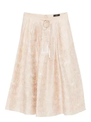 Seventy Paisley Print Skirt - Nude