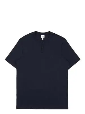 Emporio Armani Round-necked T-shirt - Black