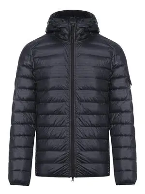 Stone Island Lightweight Hooded Down Jacket - Blue