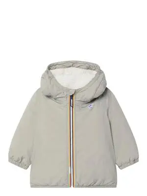 K-WAY K-Way Kids Winter Jacket With Faux Fur Lining Nude