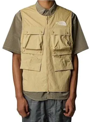 The North Face Zipper Vest - Nude
